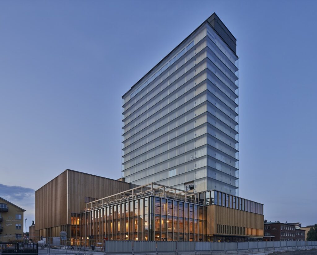 Sara Kulturhus Center, Швеція - CLT Rezult